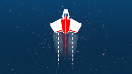 Geo Spaceship Dash Game - Buildbox | Game Maker | Video Game Software