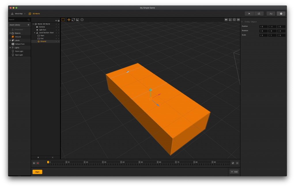 Making a Simple Game - Buildbox 3 Manual - Buildbox | Game Maker ...