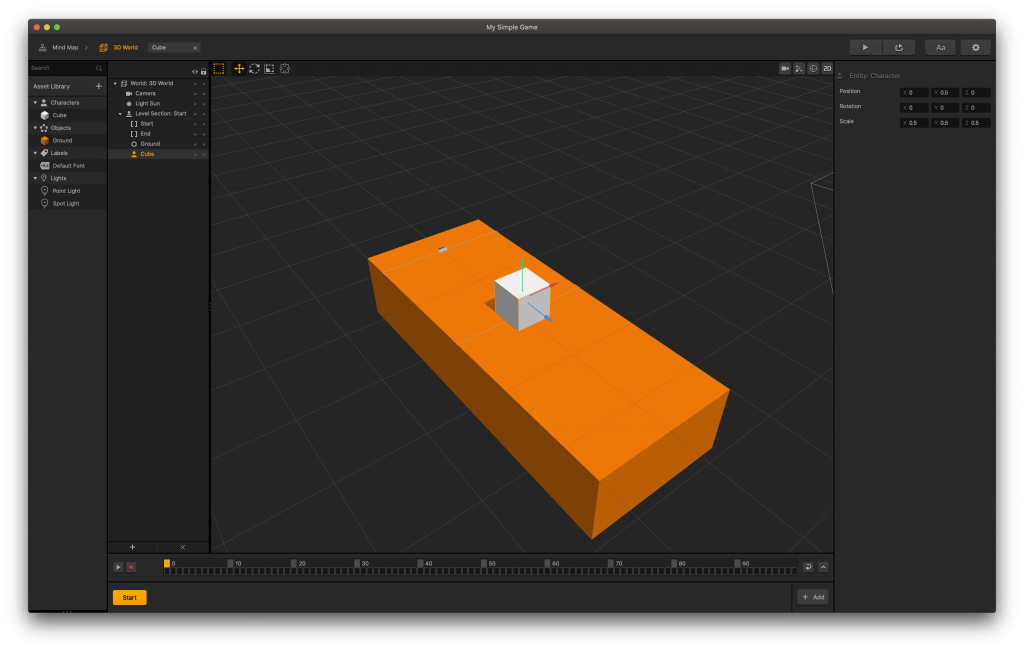 Making a Simple Game - Buildbox 3 Manual - Buildbox | Game Maker ...