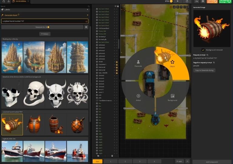How To Create Game Assets Using The Buildbox Ai Tool Buildbox Game Maker Video Game Software